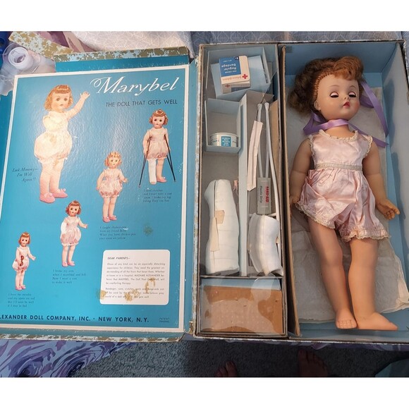 Madame Alexander | Other | Vintage 958 Marybel The Doll That Gets Well ...